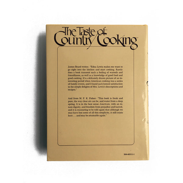 The Taste of Country Cooking by Edna Lewis – Classics Cookbooks